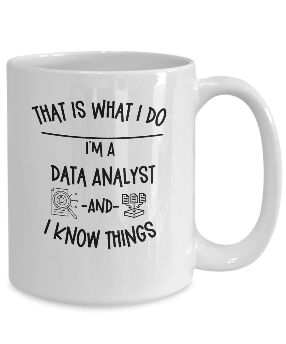 Data Analyst Mug, Senior Data Analyst Mug, Enterprise Data Analyst ...