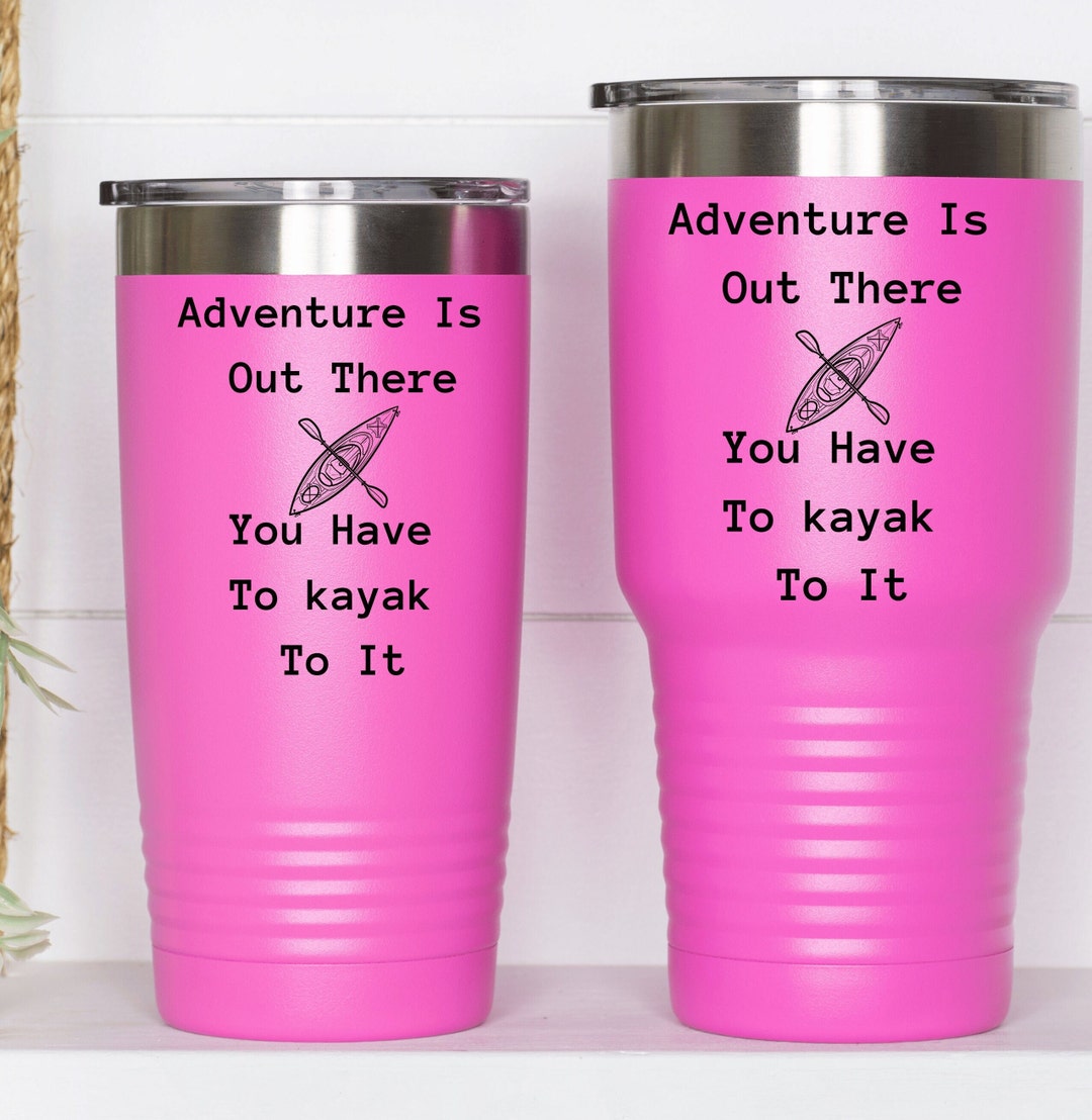 Kayak Tumbler, Outdoors Mug, Outdoorsman Gift, Lake House Gift ...