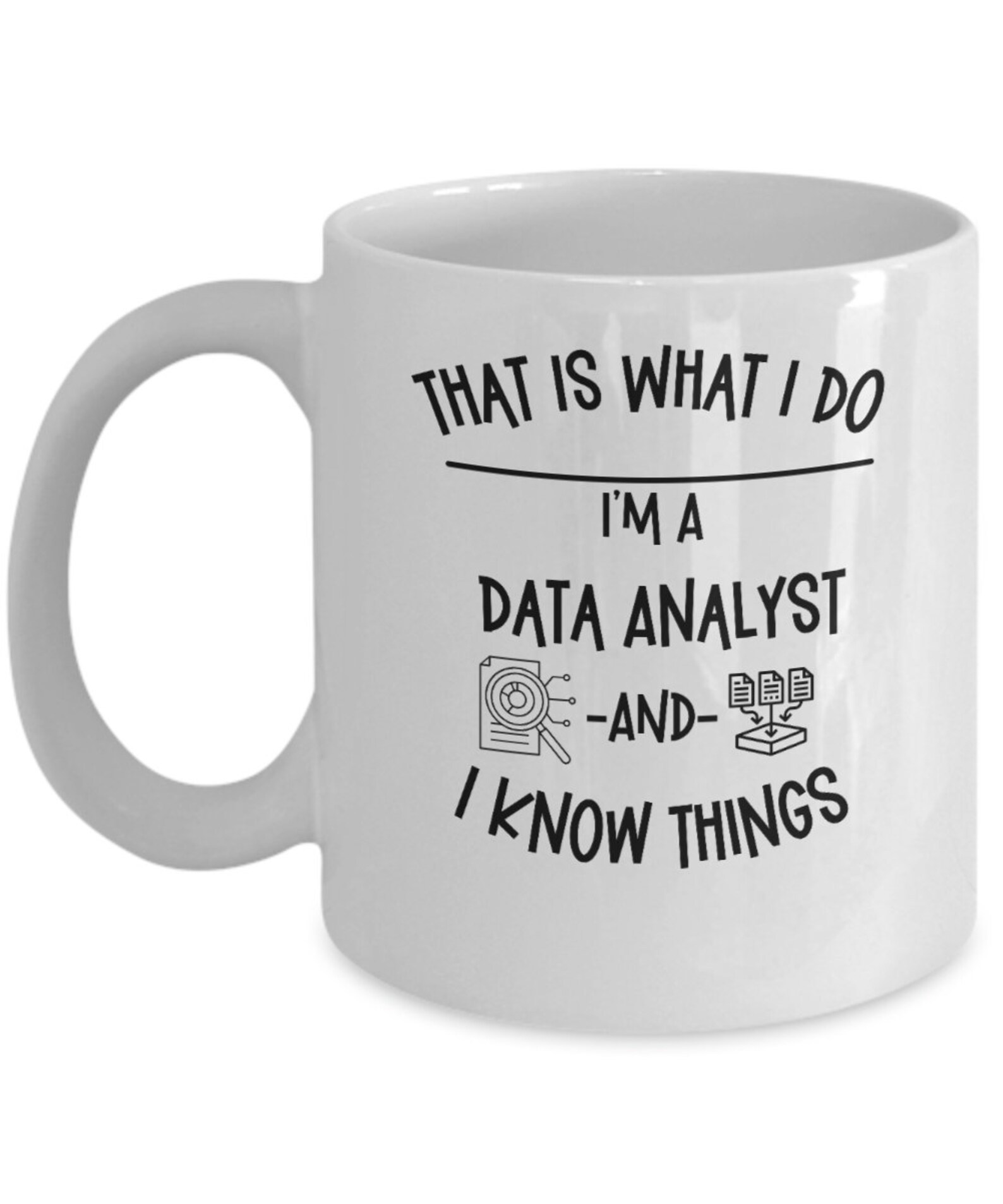 Data Analyst Mug, Senior Data Analyst Mug, Enterprise Data Analyst ...