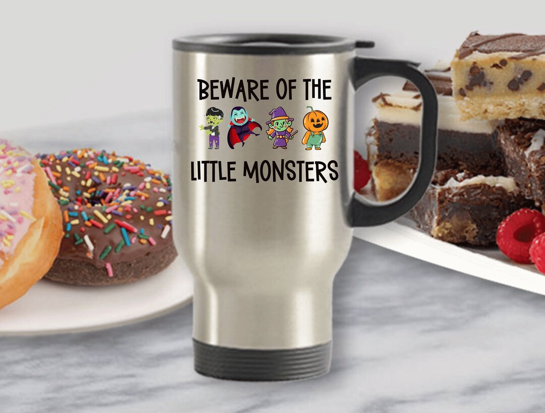 Monster-themed Mug, Monster Lovers Gift Mug, Little Monster Travel Mug ...