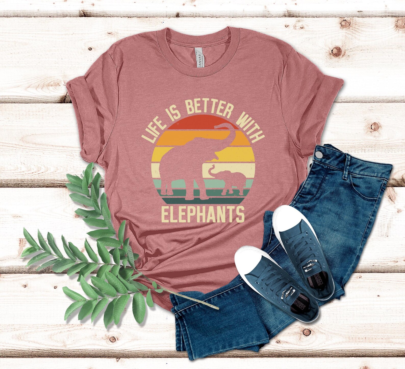 Life is Better With Elephants Shirt, Elephant Gifts, Elephant Shirt ...