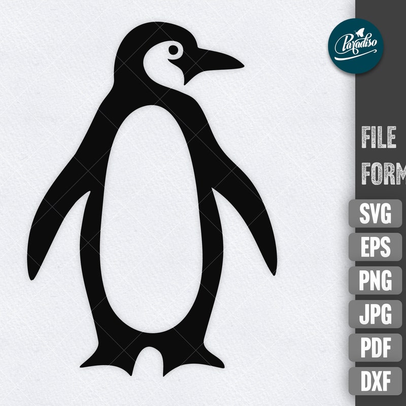 Penguin Svg - Etsy