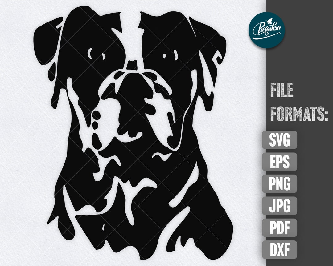 Dog SVG, Dog Face SVG, Instant Download Dog Cricut Cut File, Dog ...