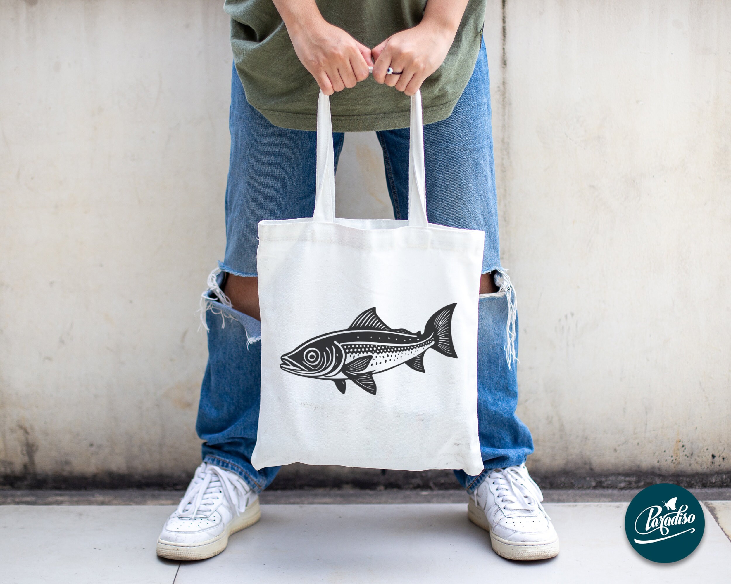 Fish SVG, Cute Pike Fish Vector Clip Art, Fish Cut File for Silhouette ...