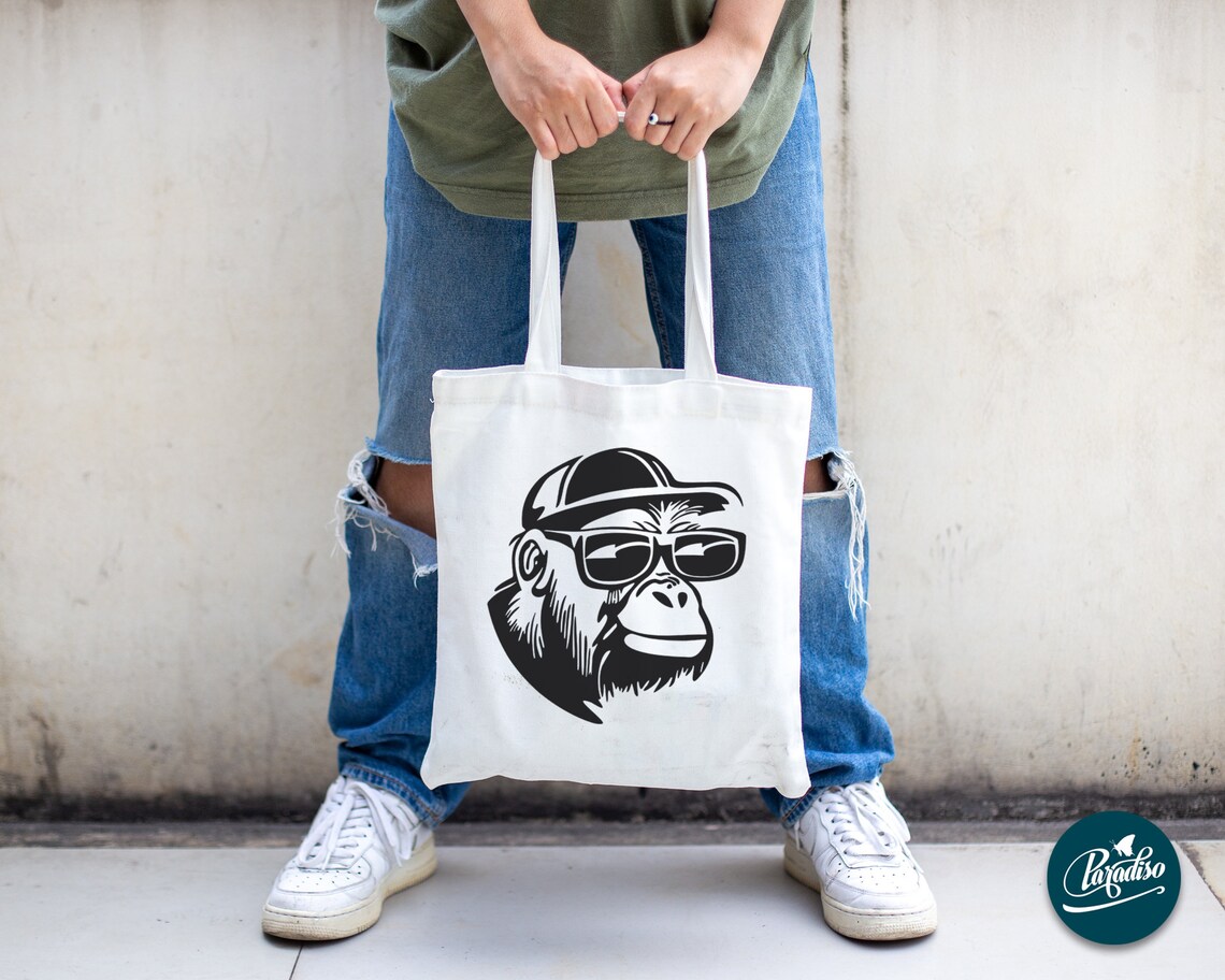 Adorable Monkey Face SVG Perfect for DIY Crafts and Projects High ...