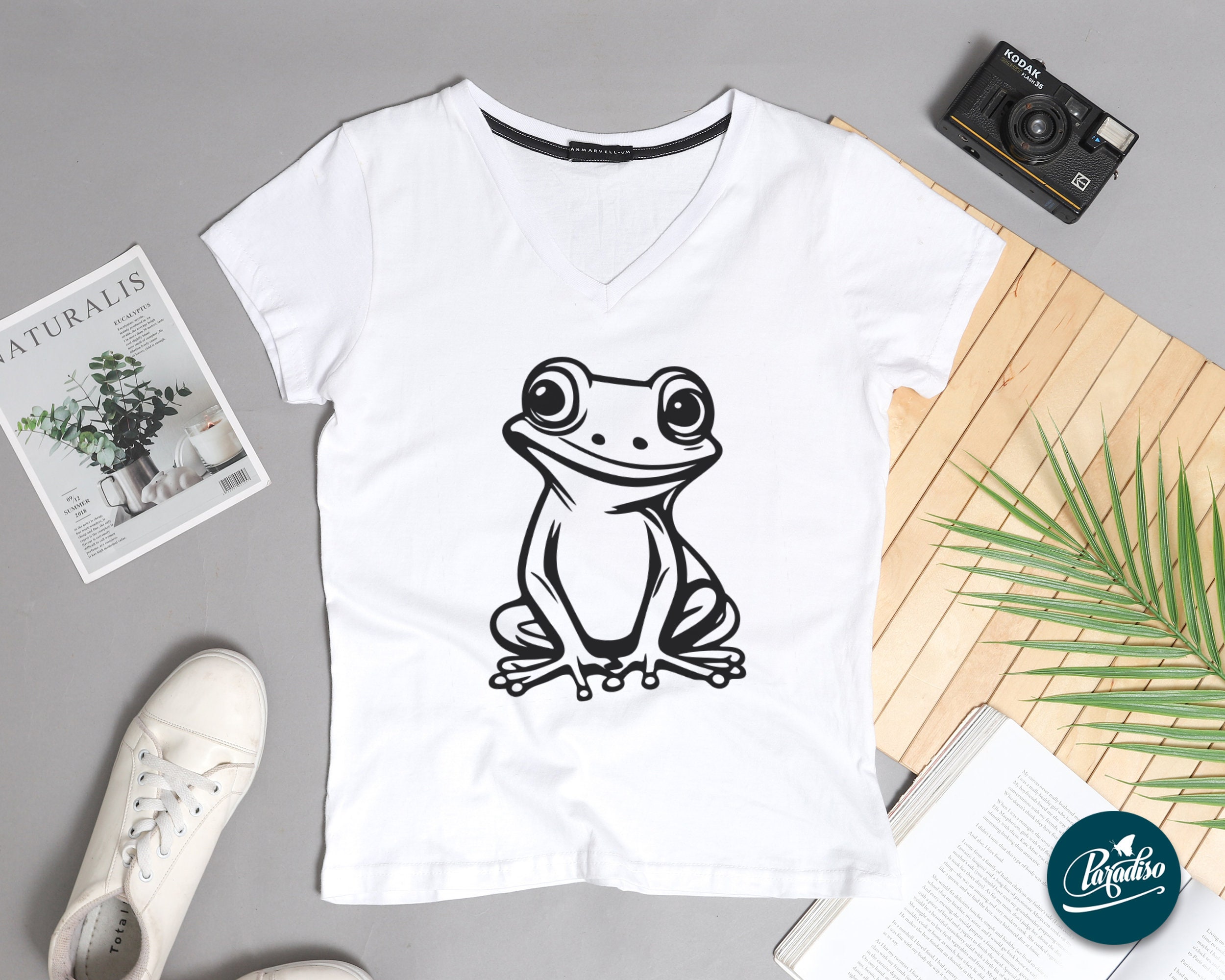 Frog SVG Cute Frog Cut File for Cricut Plotter Frog Clipart PNG Instant ...