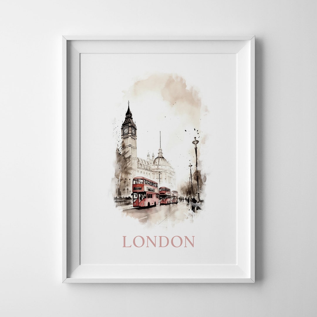 Travel Adventures: London | England Big Ben | UK Culture | Sumi-e ...