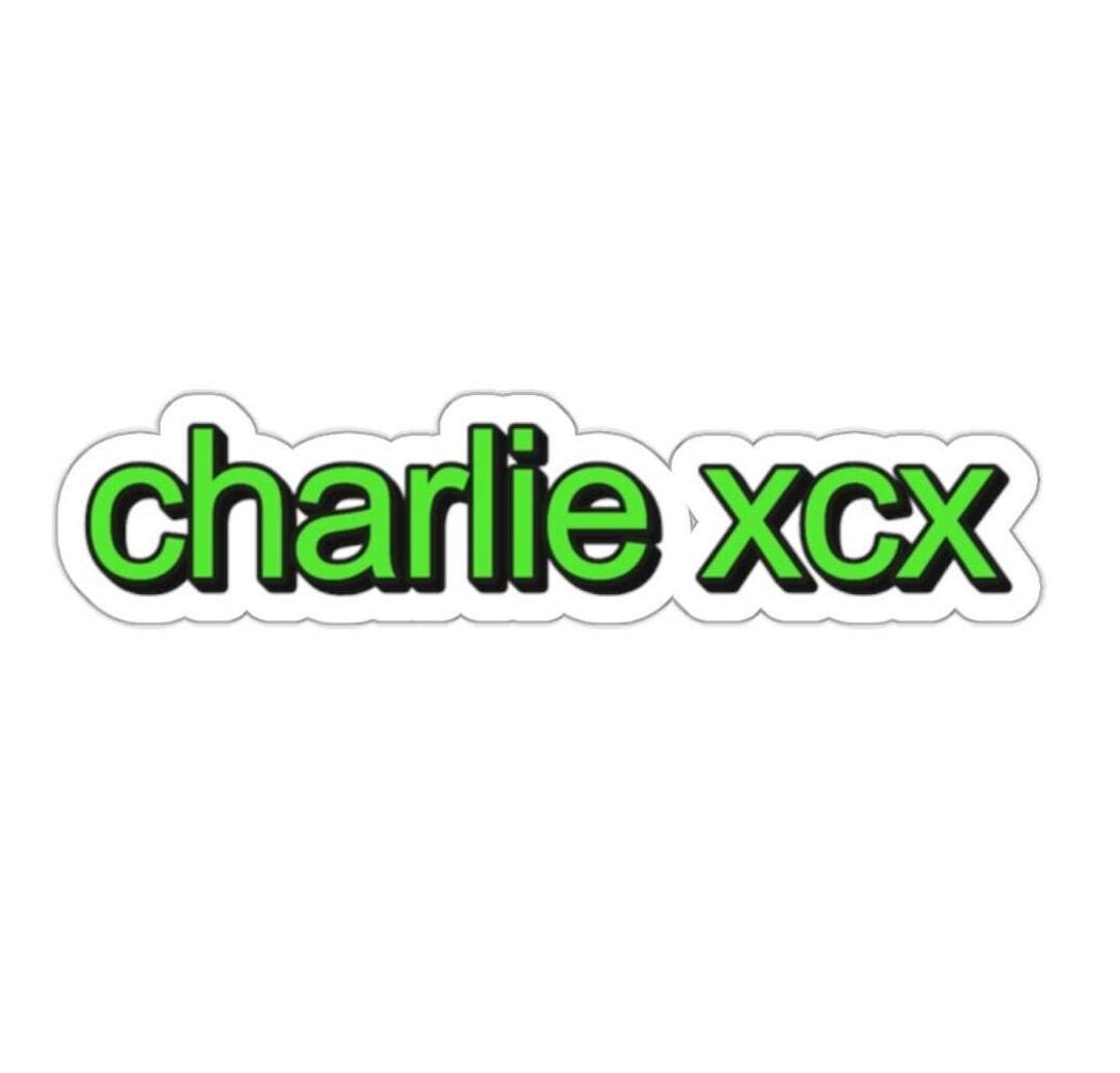 Brat Summer Bratty Charlie XCX Neon Green Bold Font Sticker Kiss-cut ...
