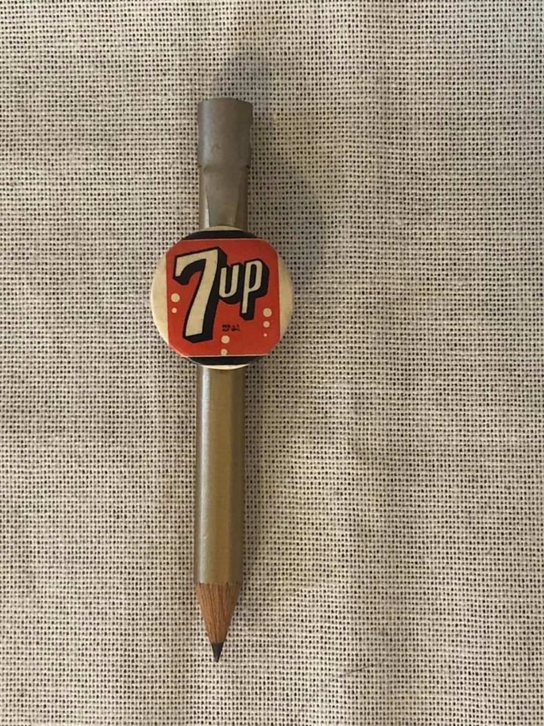 Vintage 1.75 Red 7up Pencil Clip W/pencil Circa 1950's 1960's - Etsy