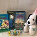 Set of 5 Snoopy Vhs, Keys Chains & Wrap-an-egg Bundle - Etsy