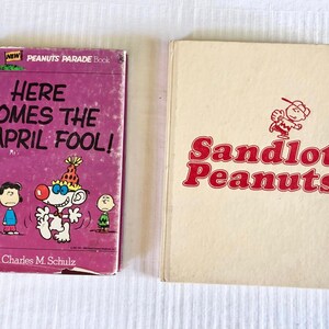 Lot of 2 Vintage 1970s,80s Snoopy/peanuts Books - Etsy