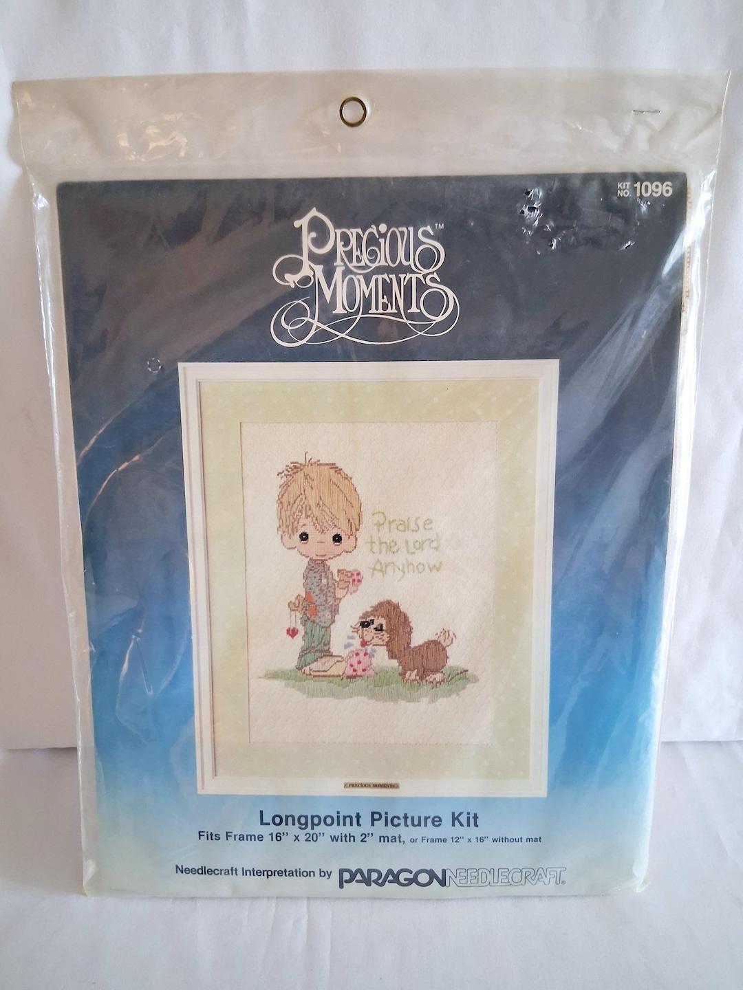 Precious Moments Longpoint Praise the Lord Anyhow Sealed Picture Kit No ...