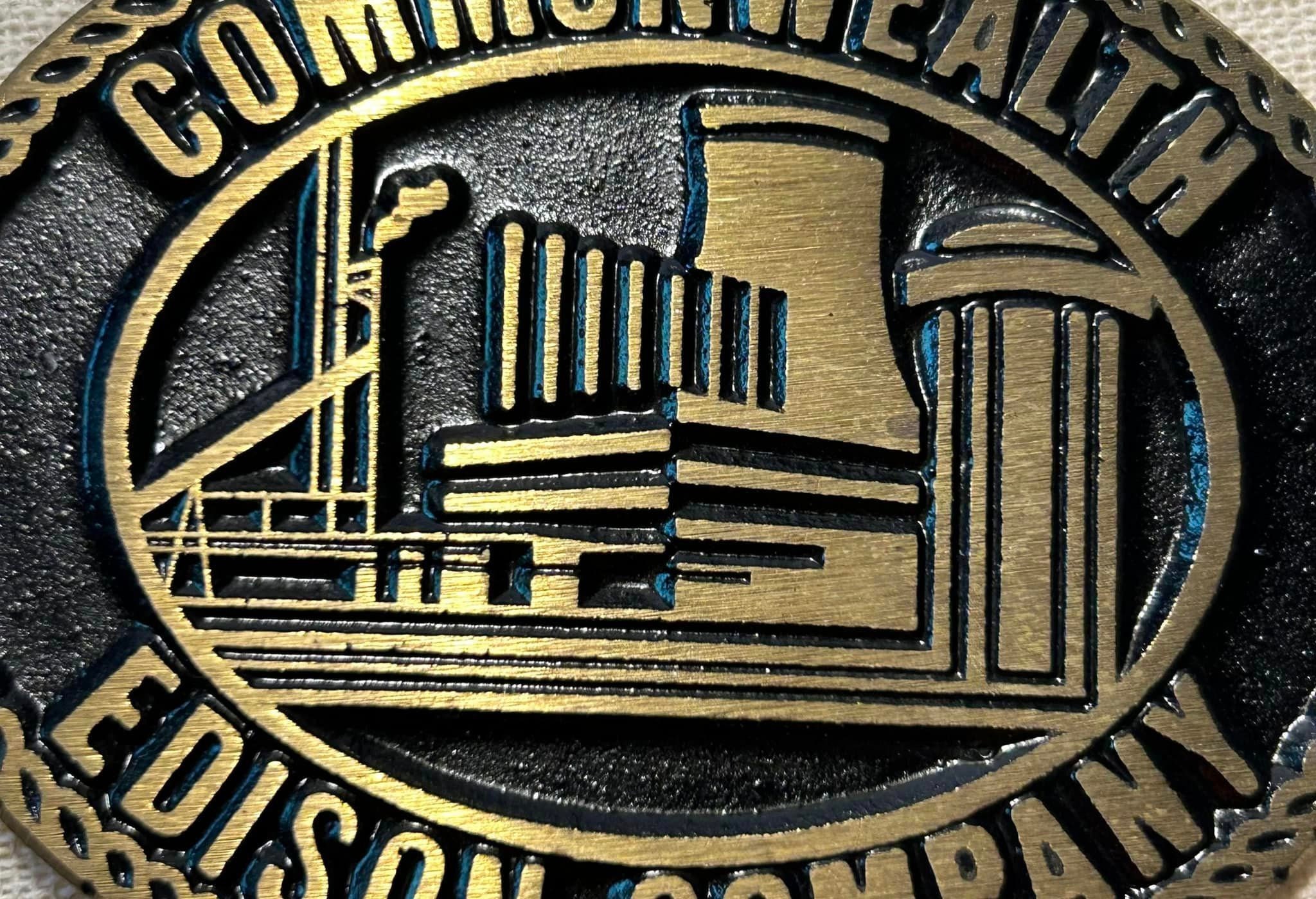 Vintage Commonwealth Edison Company Belt Buckle Dyna Buckle - Etsy