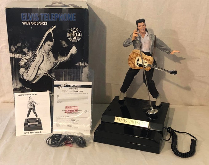 Vintage Limited Edition 1996 Telemania Sing & Dances jail House Rock ...