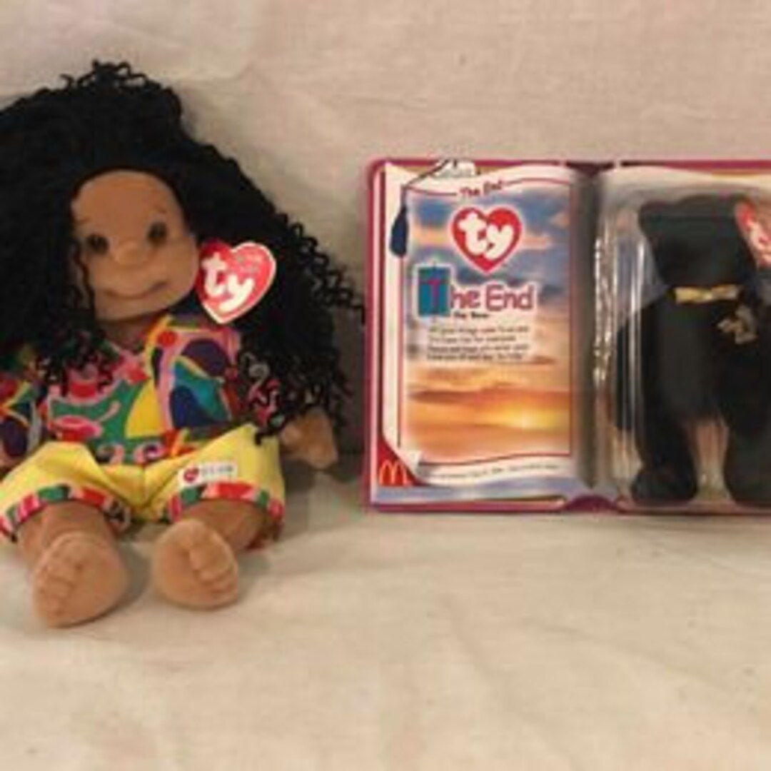 Vintage 1997 TY Kids Calypso 10in Plush Doll W/ Tag N NIB Sealed 1999 ...