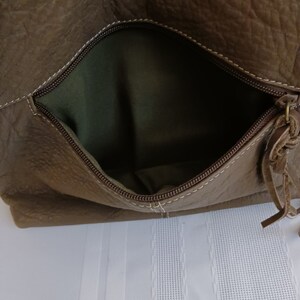 Stone Mountain Dark Brown Leather Purse - Etsy