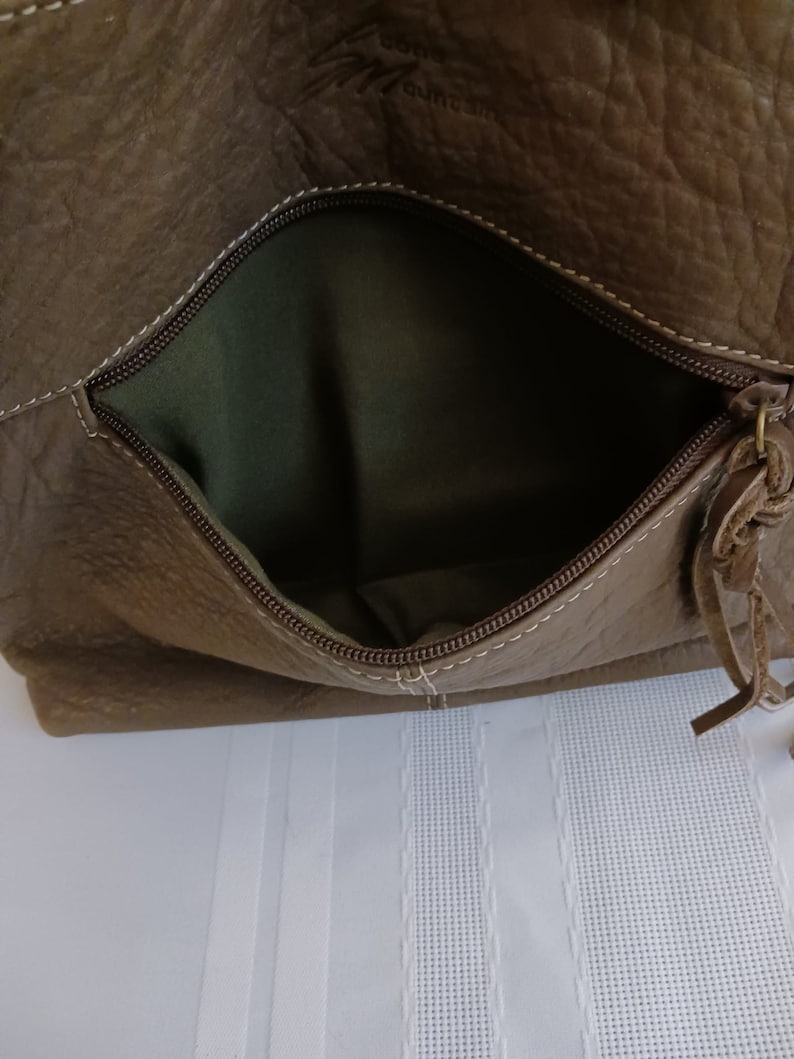 Stone Mountain Dark Brown Leather Purse - Etsy