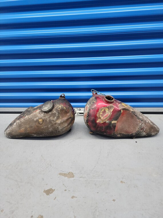 Harley Davidson 3.5 Gallon Fat Bob Gas Tanks - Late 1… - Gem