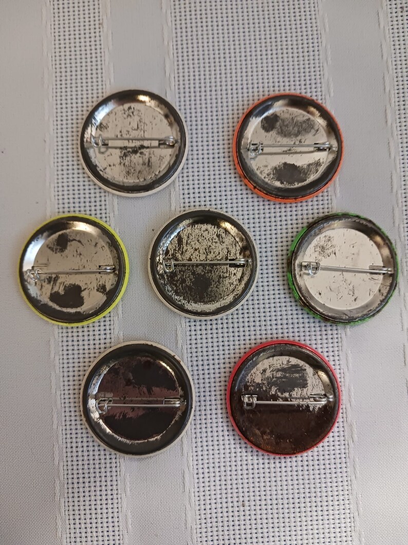 Bag of 7 Drinking Themed Pinback Buttons - Etsy