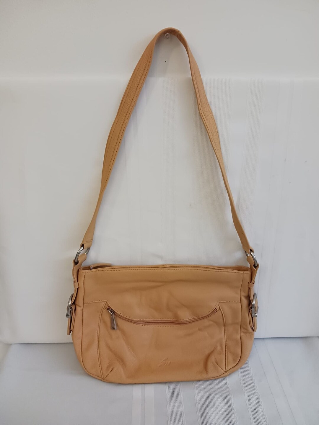 Stone Mountain Peach Colored Leather Purse - Etsy