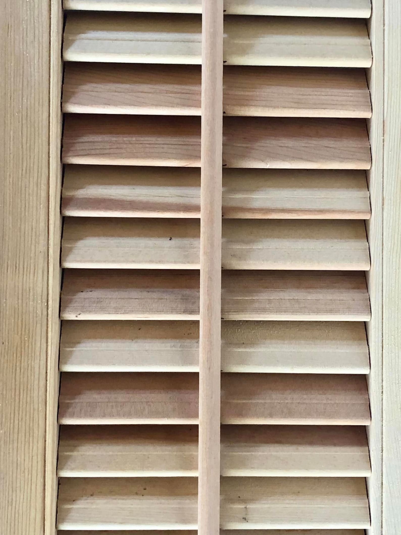 Lot of 2 Vintage Indoor Wooden Two Panel Window Shutters - Etsy