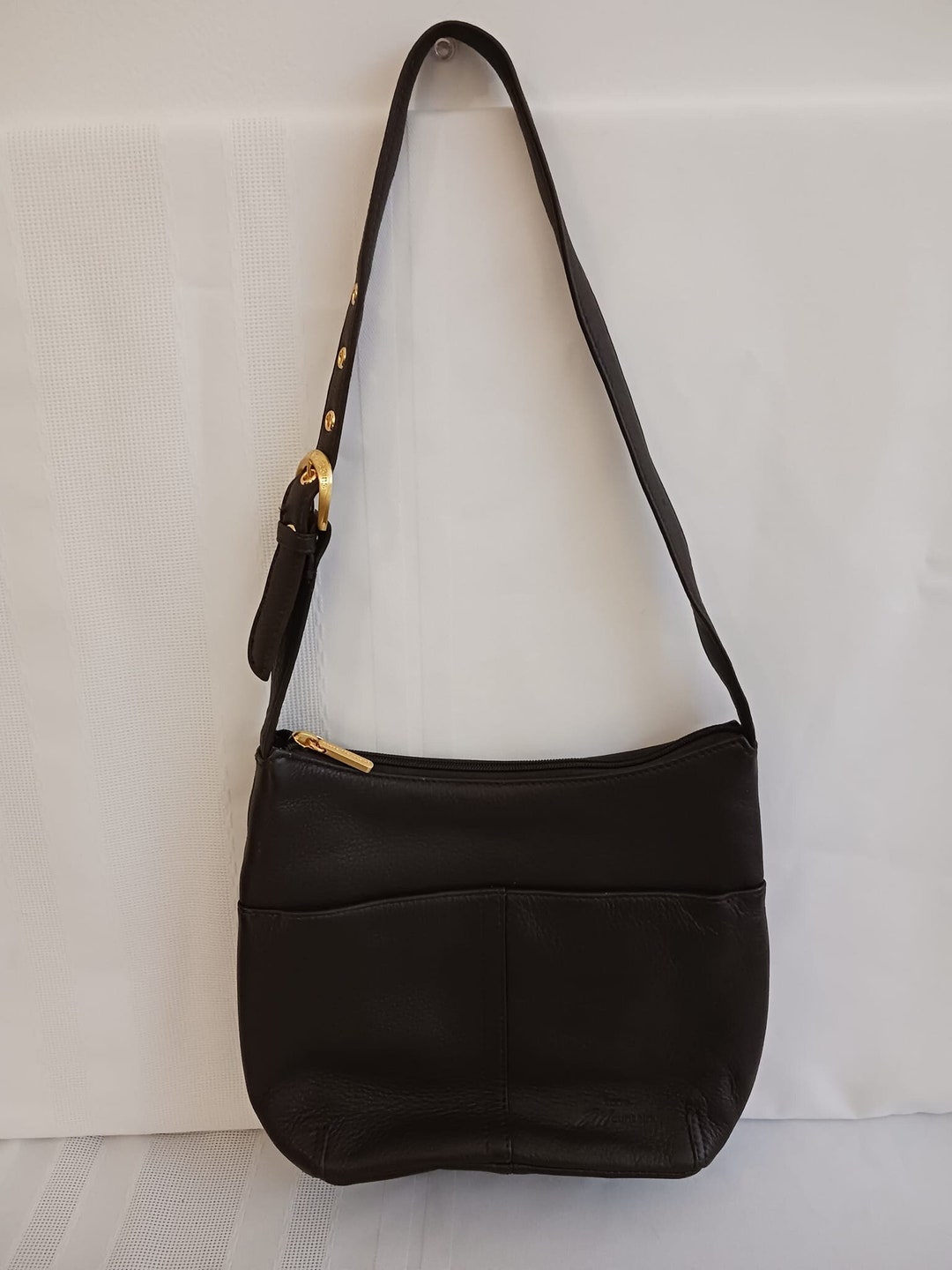 Stone Mountain Dark Brown Leather Purse - Etsy