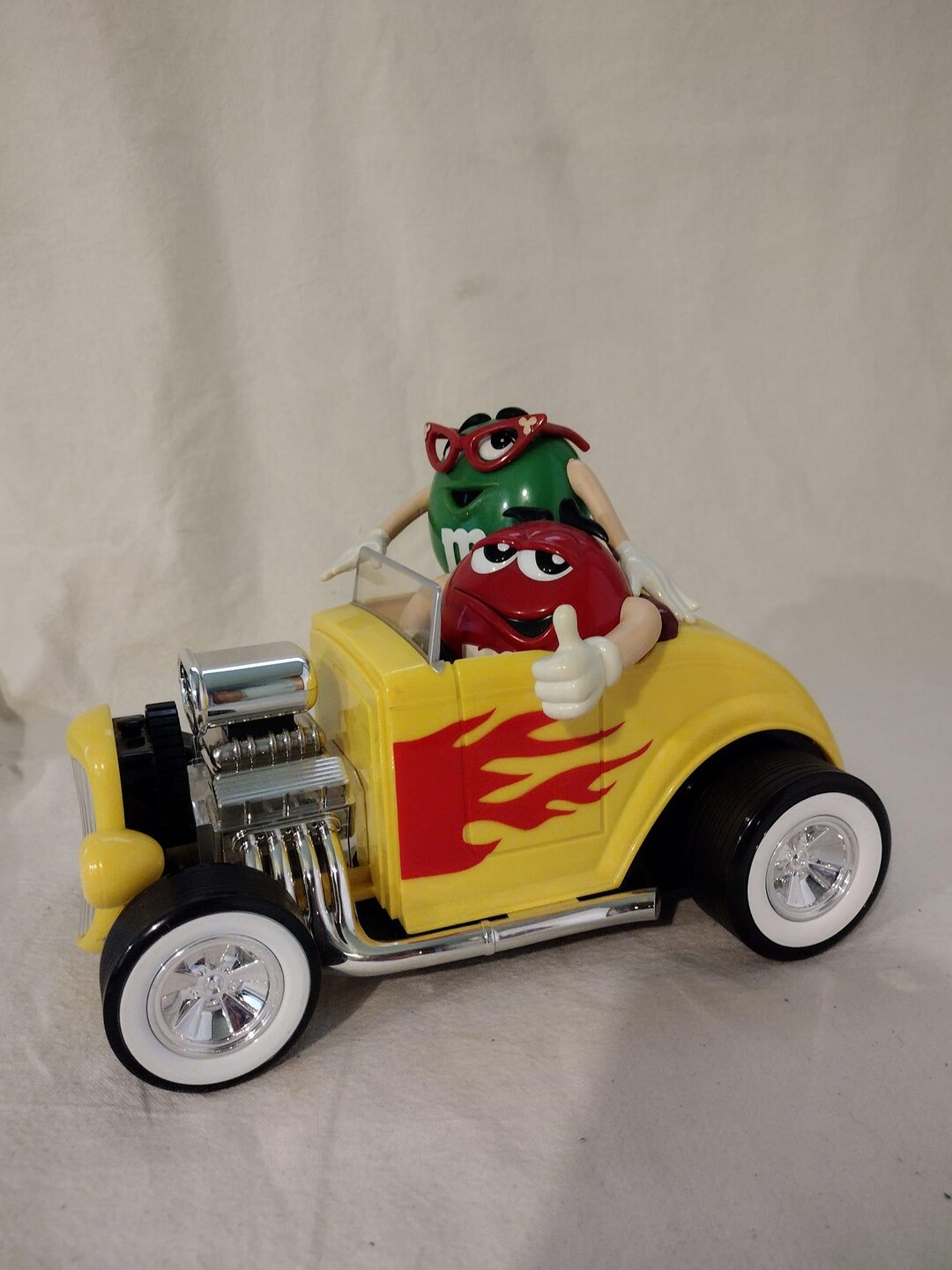 Vintage M&M Rebel Without a Clue Hot Rod Candy Dispenser - Etsy