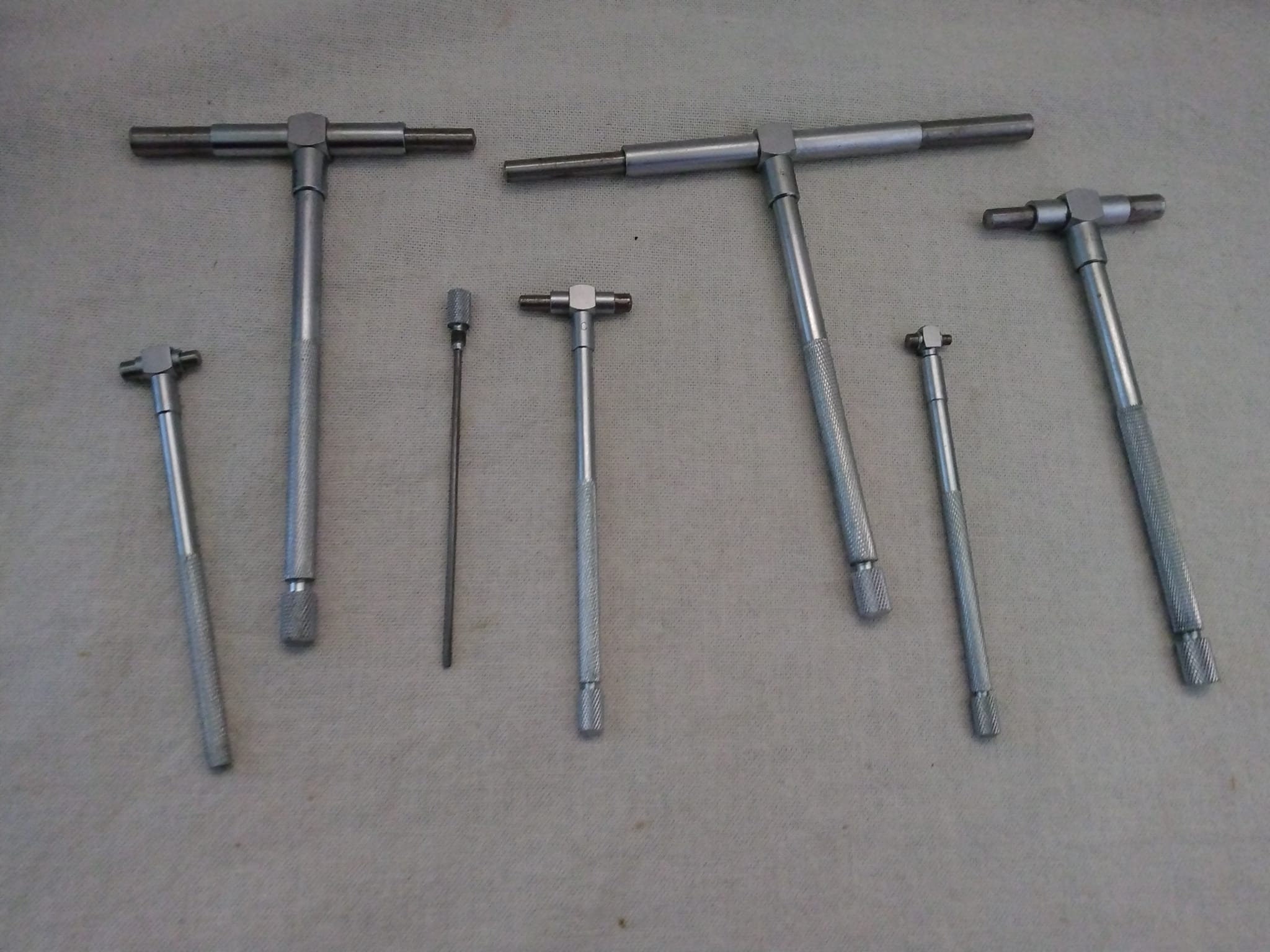 6 Pc Telescoping Precision Gage Set 5/16 6 T Bore Hole Gage Set - Etsy