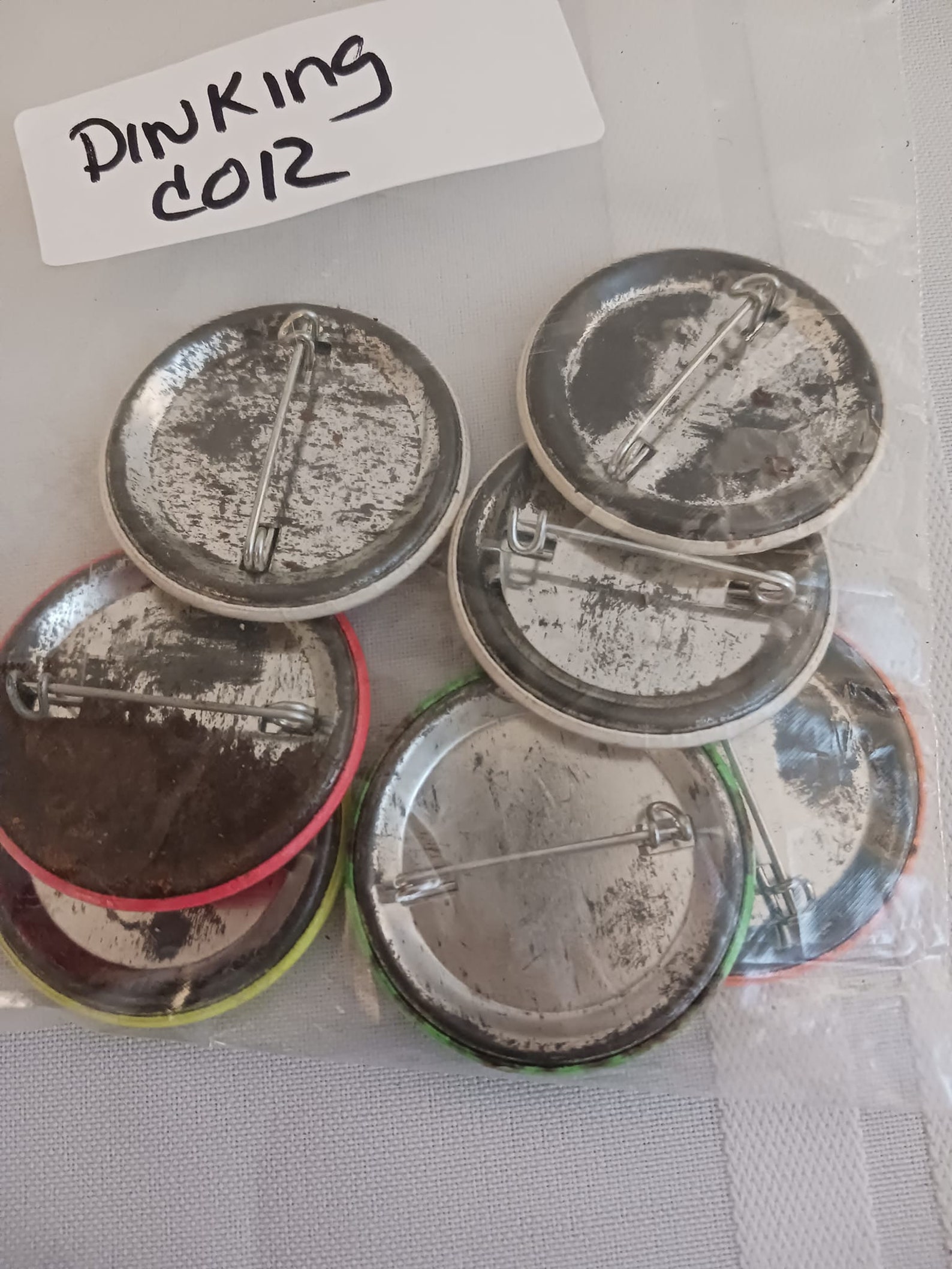 Bag of 7 Drinking Themed Pinback Buttons - Etsy