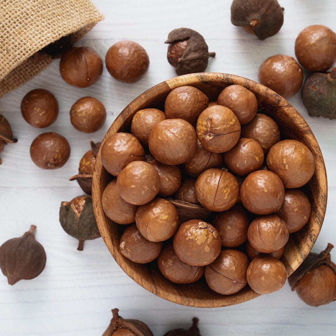 Organic California Macadamia Nuts: Handpicked Gourmet Snack - Etsy