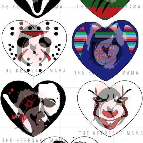 Horror Heart - Etsy