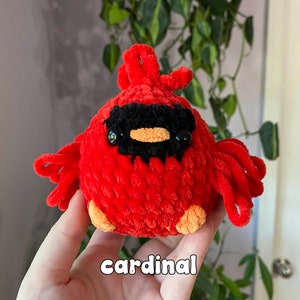 Handmade Flockers Birds (multiple Options), Plush Birds, Bluebird ...