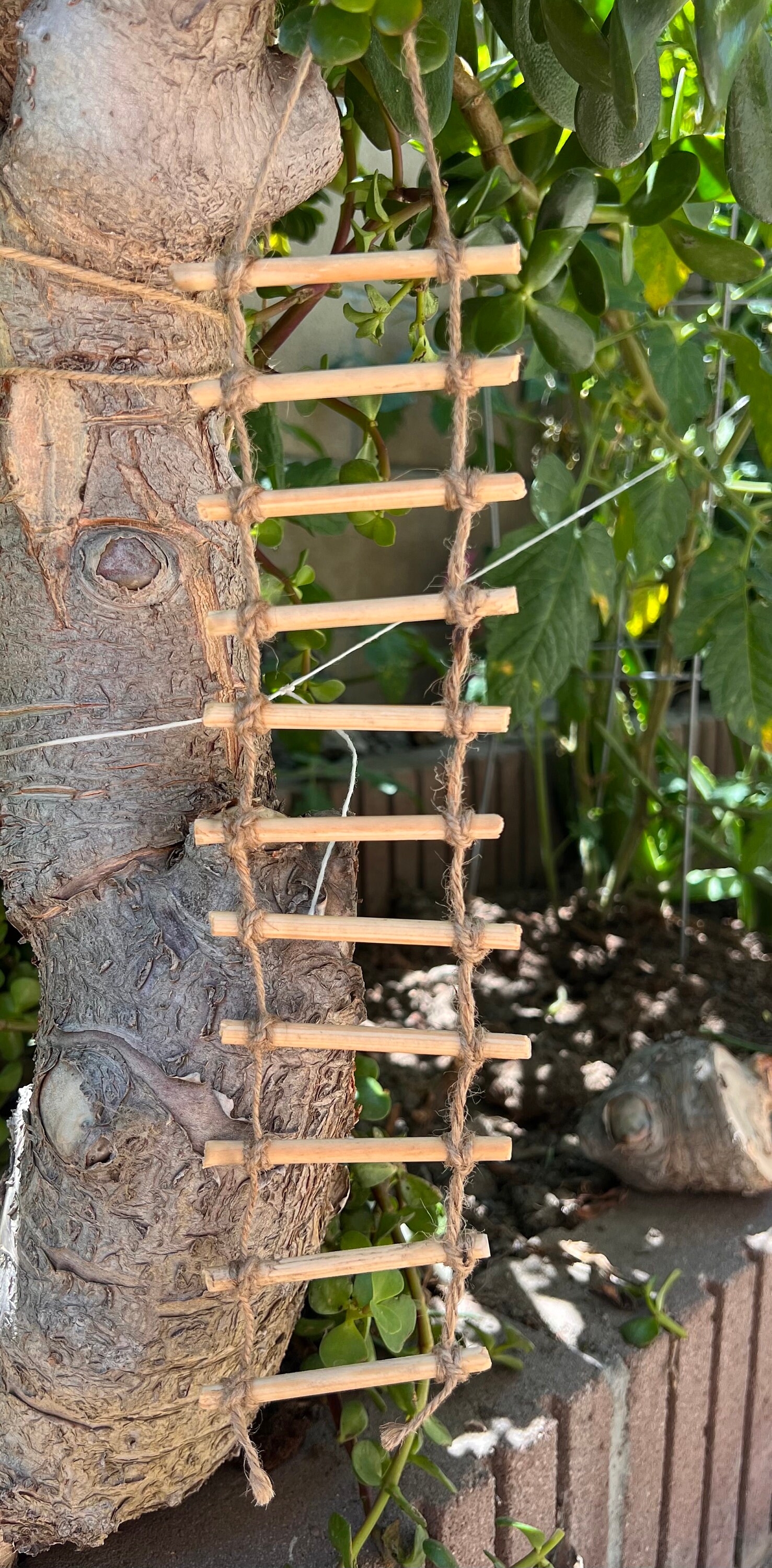 Fairy Garden Rope Ladder - Etsy