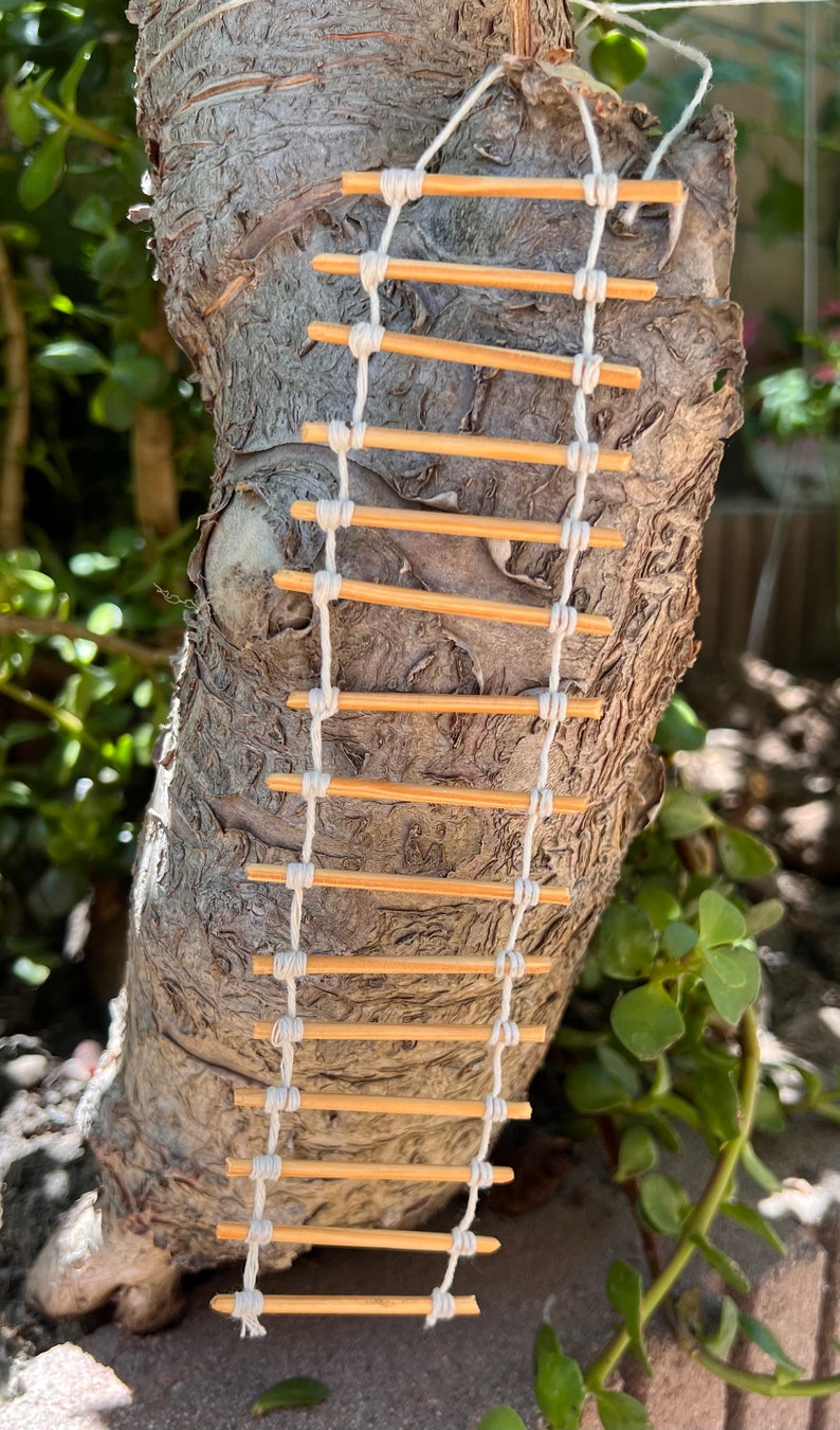 Fairy Garden Rope Ladder - Etsy
