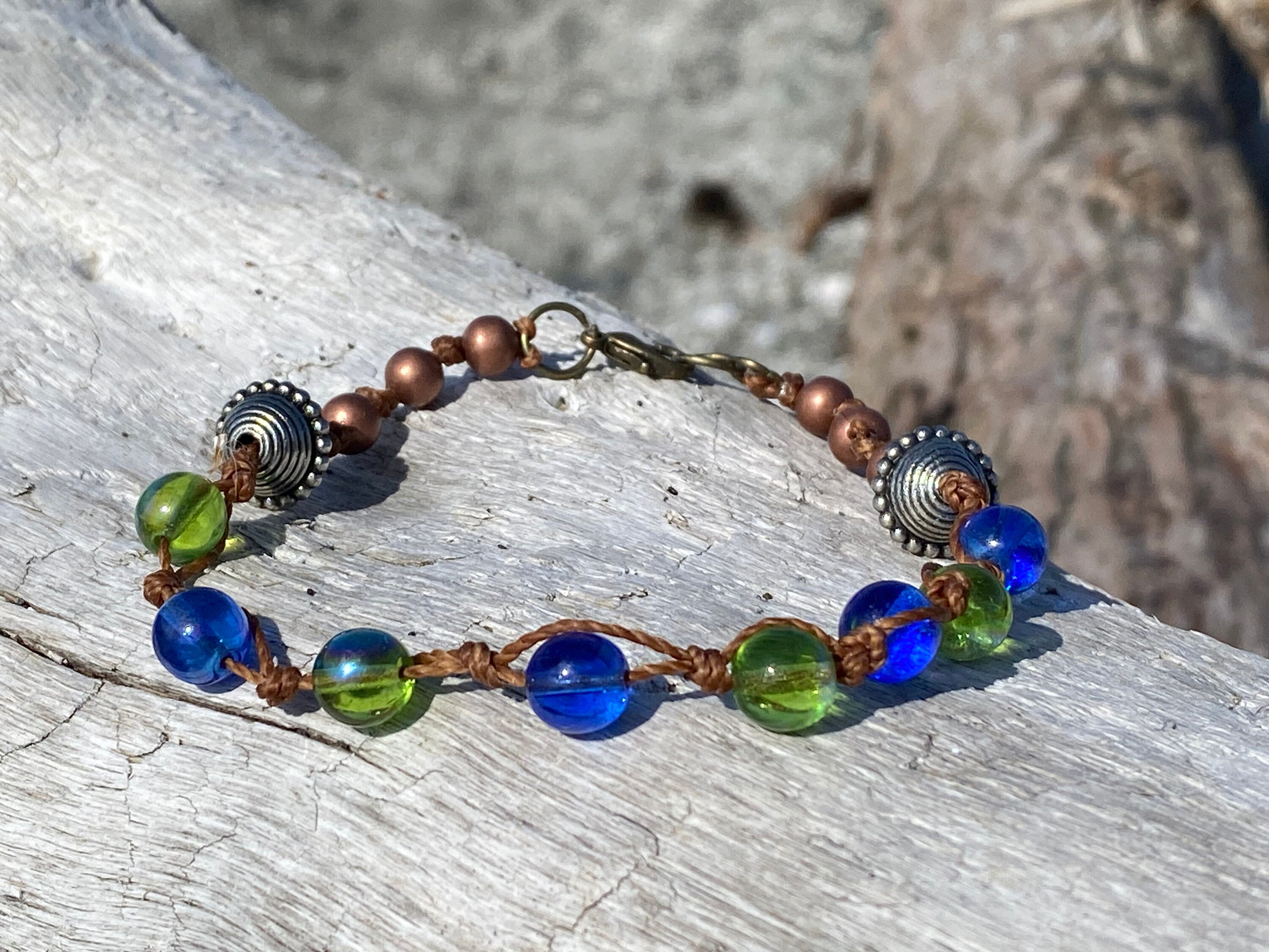 Ocean Eyes Beach Bracelet Boho Beach Jewelry Boho Bracelet - Etsy