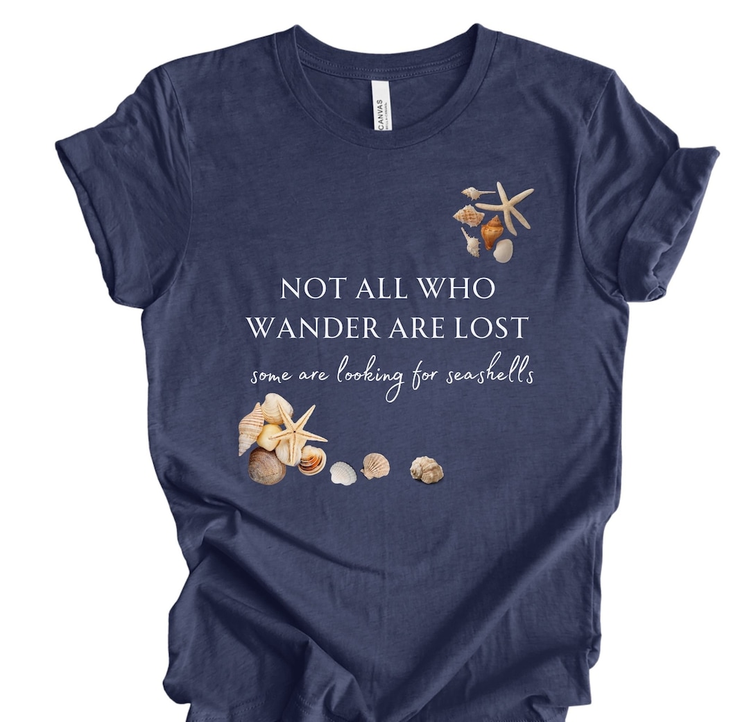 Seashell Hunting T Shirt, Sea Shell T Shirt, Womens Seashell Shirt ...