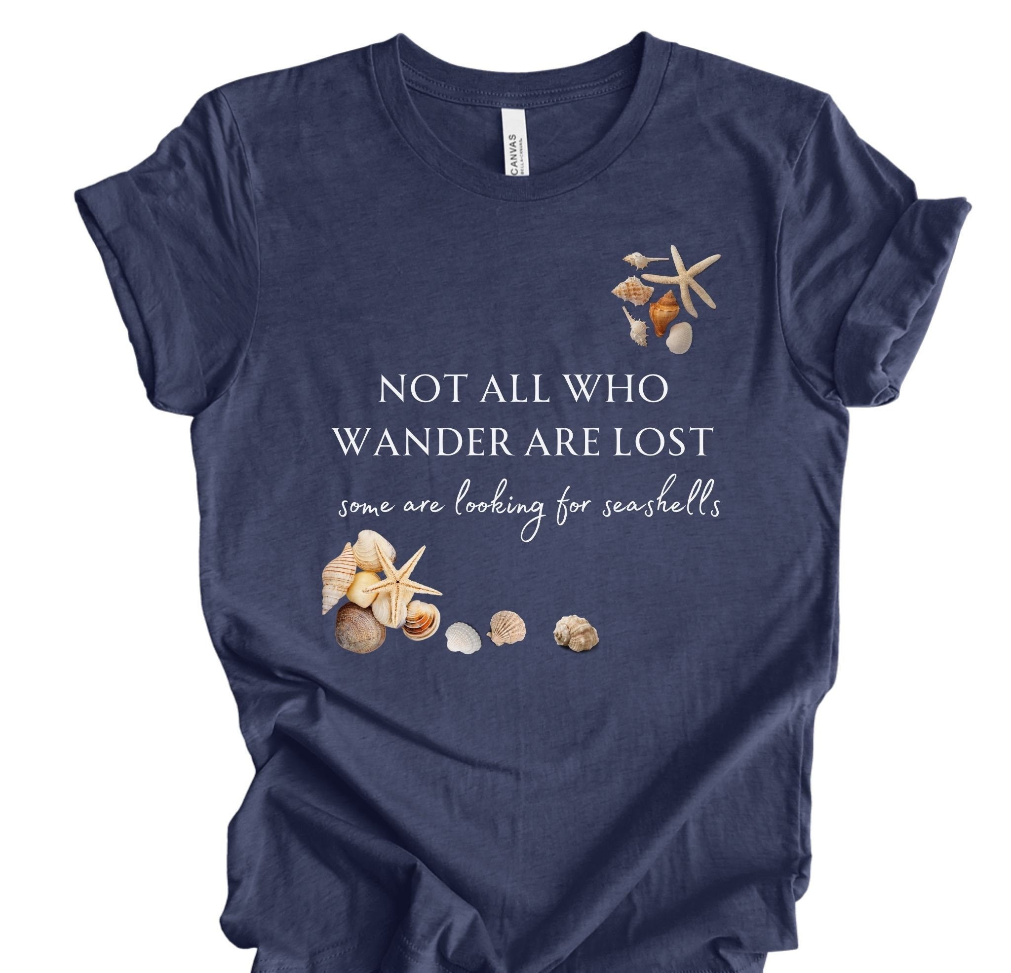 Seashell Hunting T Shirt, Sea Shell T Shirt, Womens Seashell Shirt ...