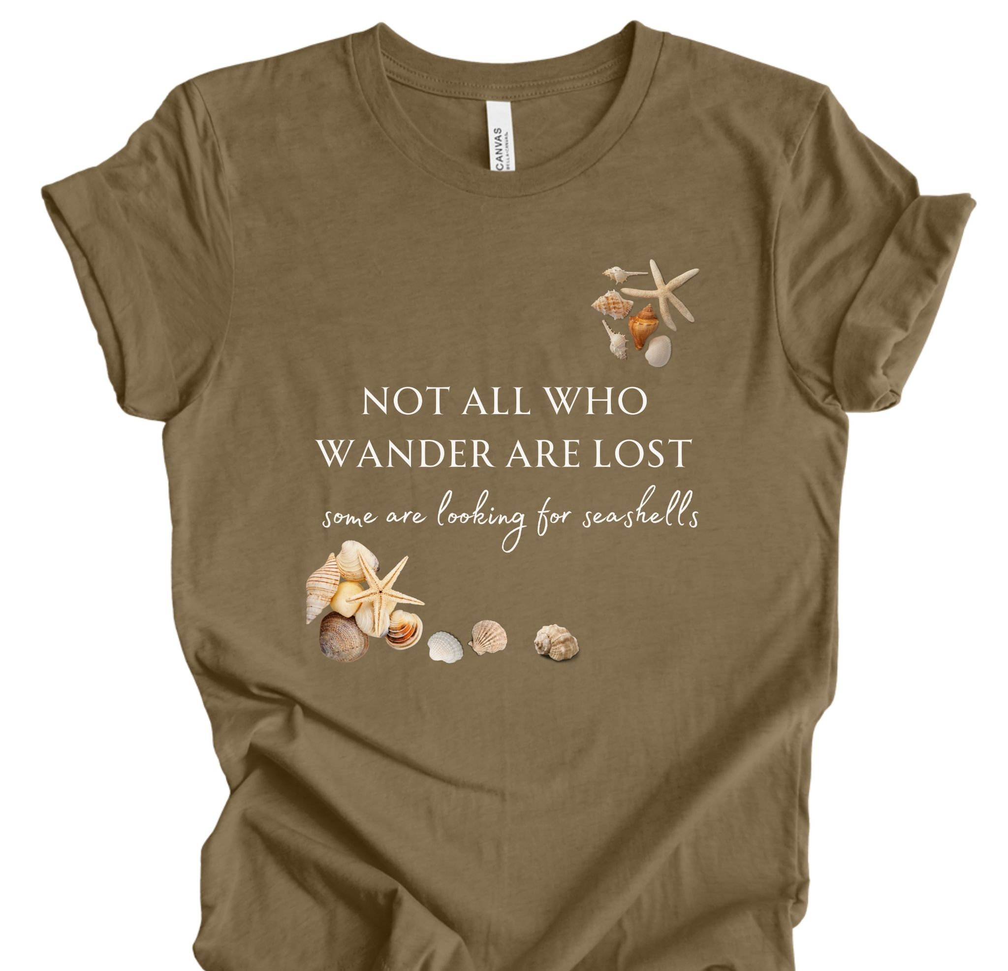 Seashell Hunting T Shirt, Sea Shell T Shirt, Womens Seashell Shirt ...