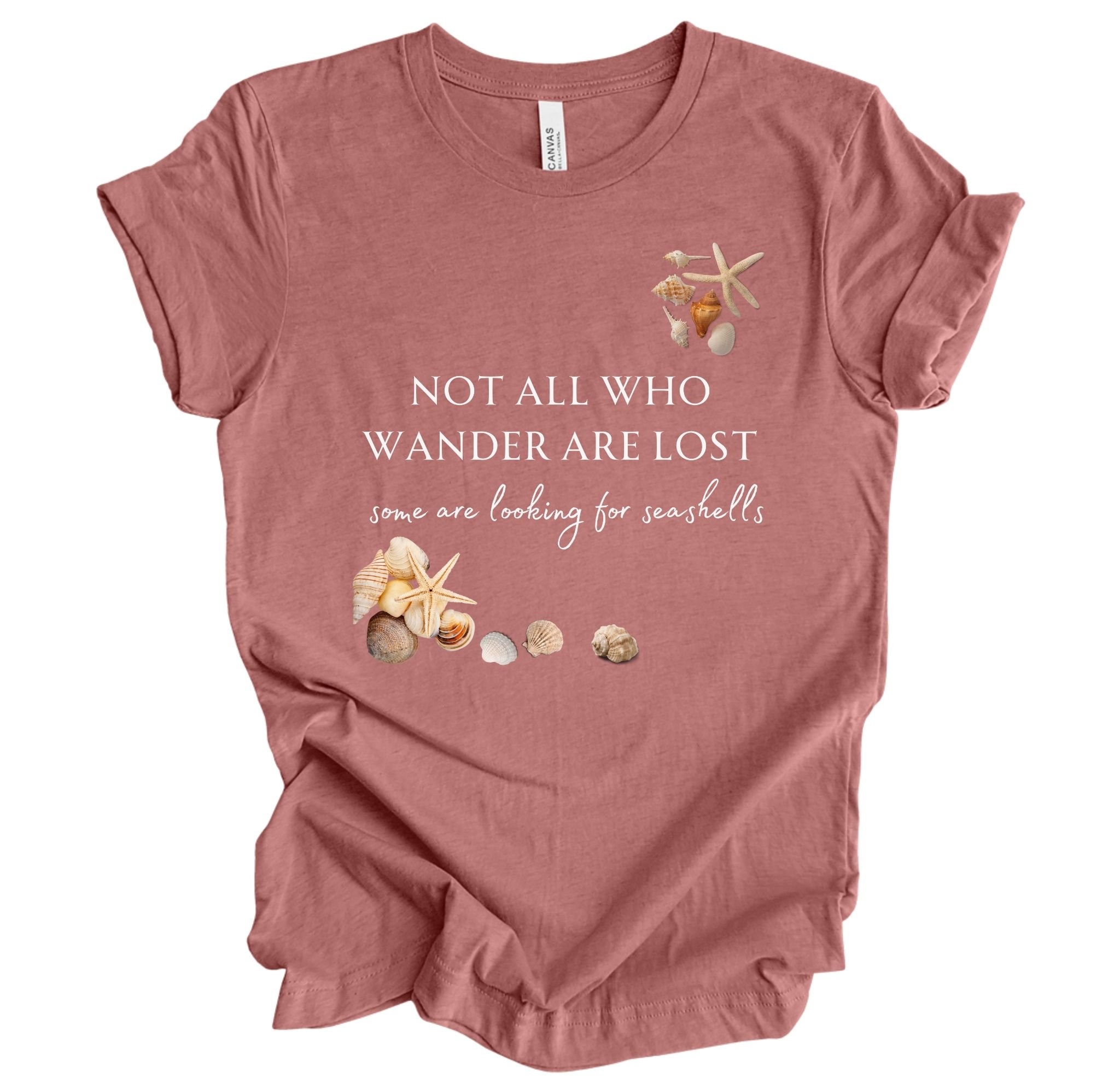 Seashell Hunting T Shirt, Sea Shell T Shirt, Womens Seashell Shirt ...