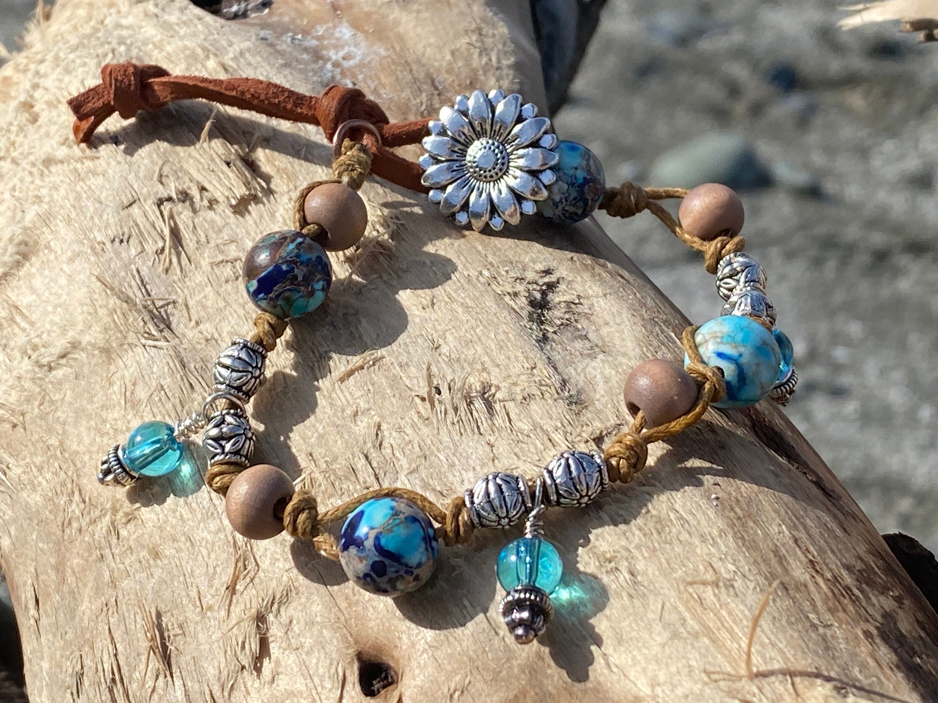 Boho Dream Rustic Bracelet, Beach Bracelet, Boho Beach Jewelry, Beach ...