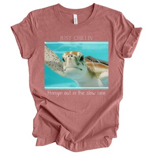 Turtle Just Chillin, Hangin Out in the Slow Lane, Sea Turtle Beach ...