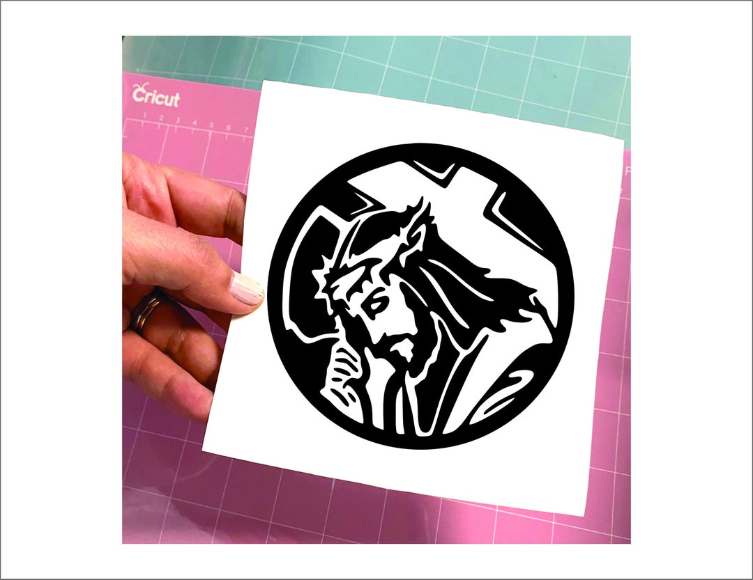 Christian Gifts, Jesus Stickers, Christian Decal, Jesus Decal, Jesus ...