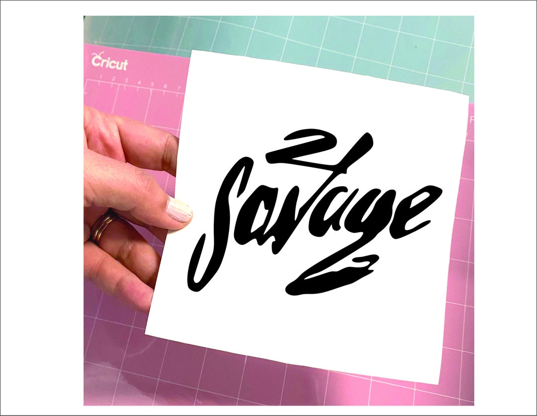 21 Savage Decal Sticker - Etsy