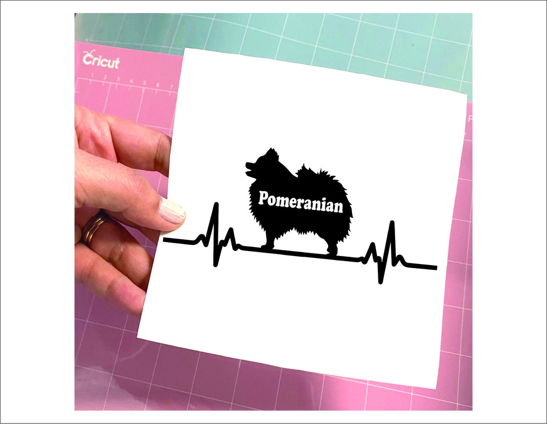 Pomeranian Dog, Decal, Pomeranian Decal, Pomeranian Sticker, Dog Mom ...