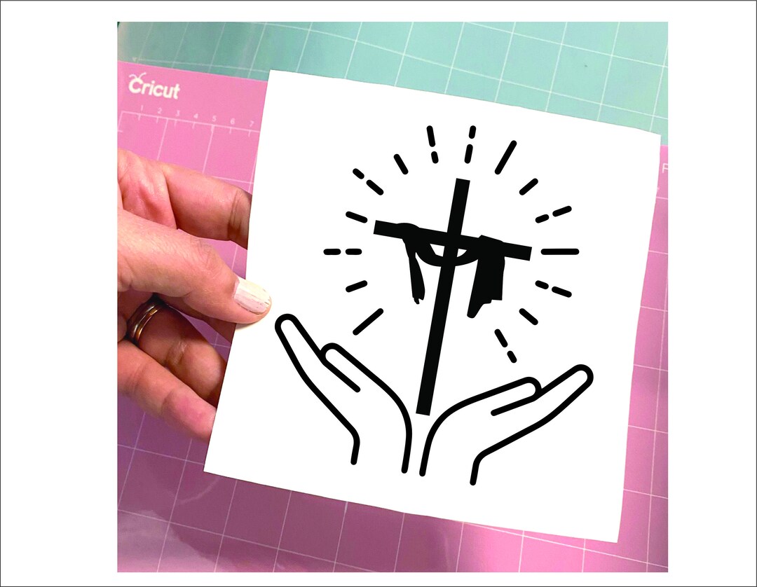 Cross, Religious, Decal, Christian Cross, Jesus Sticker, Christian ...