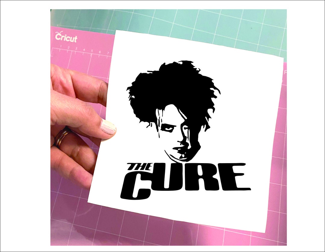 The Cure Decal, Robert Smith Sticker, the Cure Sticker, Goth Decal - Etsy