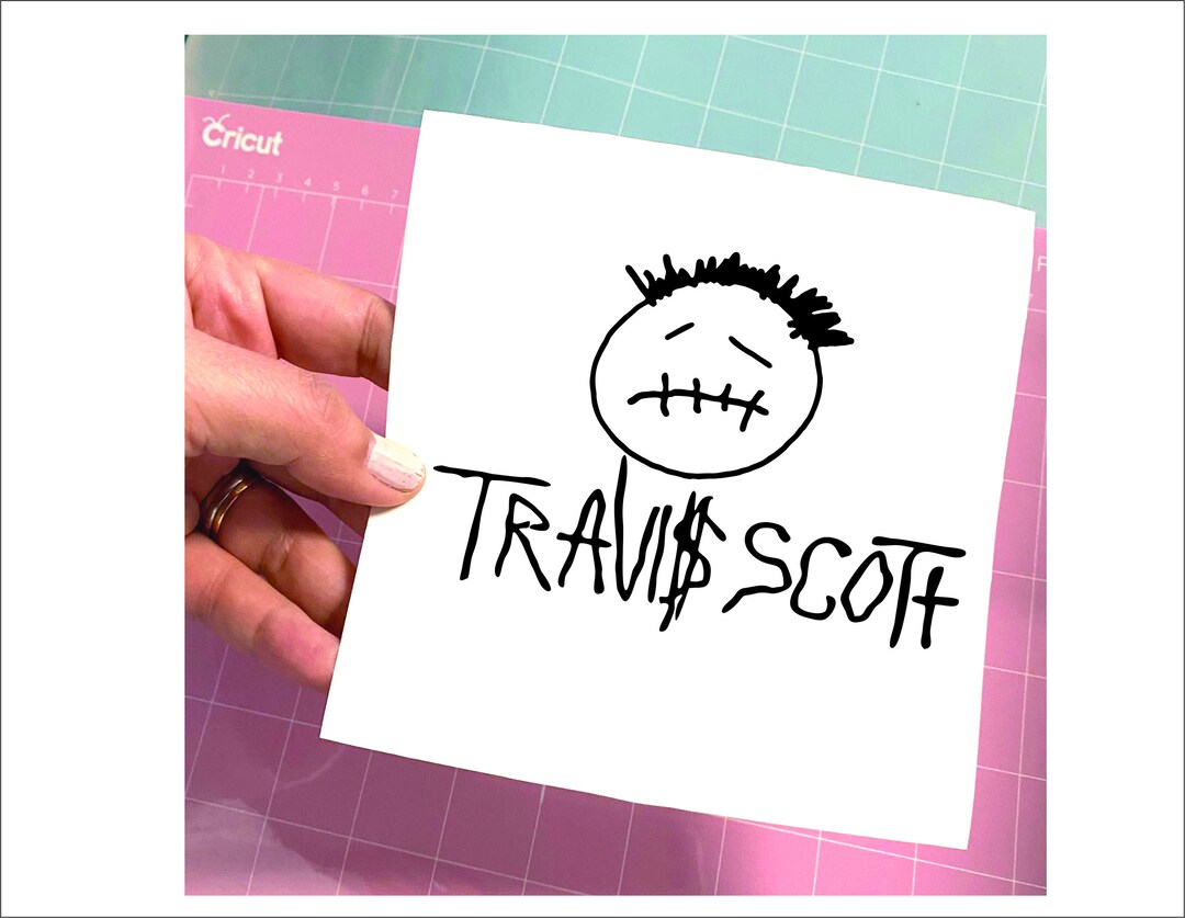 Travis Scott Decal Sticker - Etsy