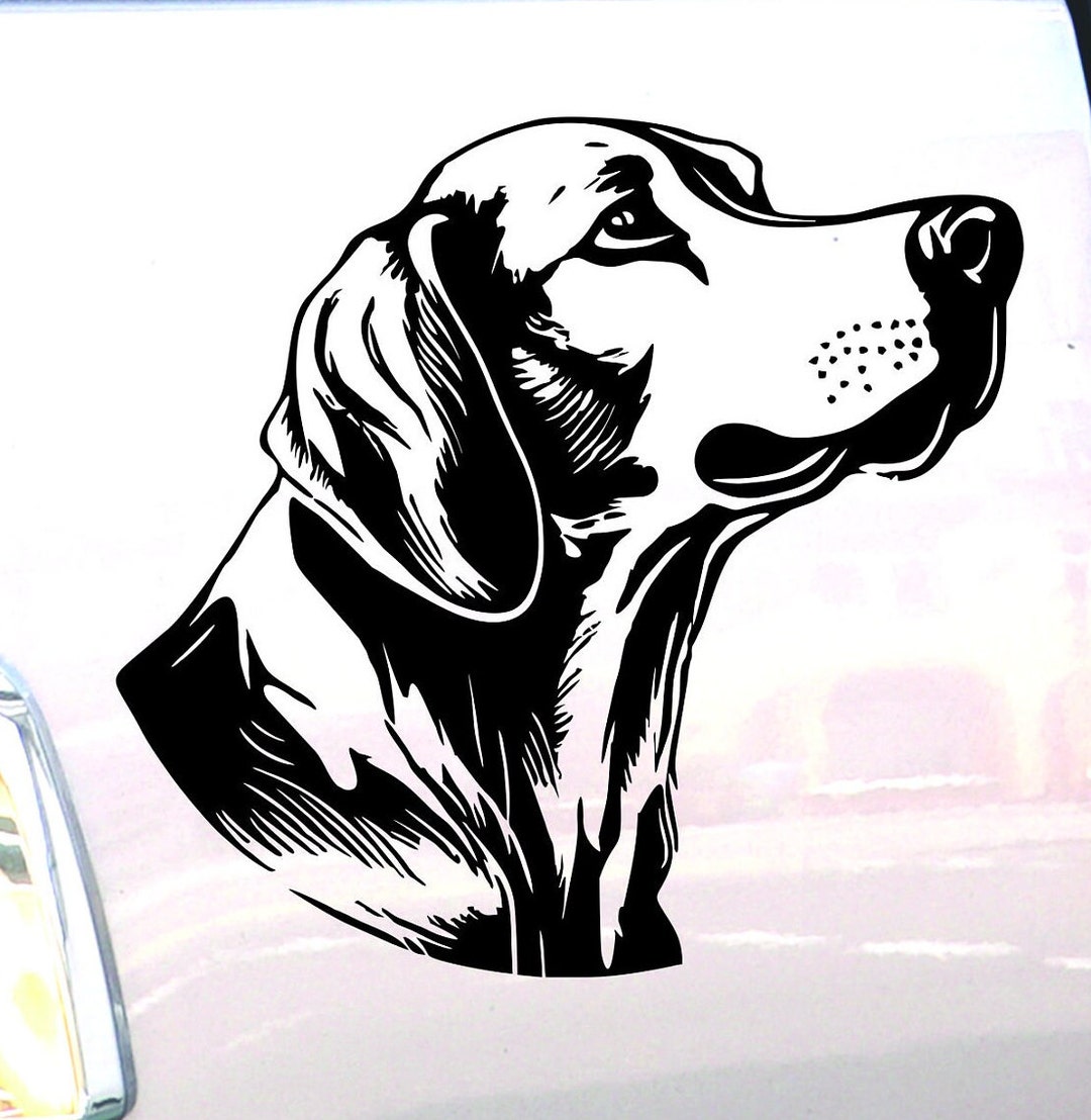 Labrador Decal Car Decal Labrador Gifts Labrador Dog Gifts Laptop ...