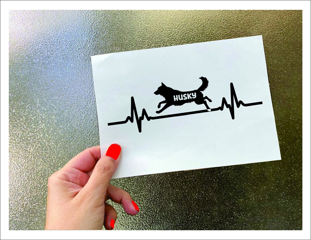 Husky Sticker Vinyl Stickers Car Decal Husky Stickers Car - Etsy