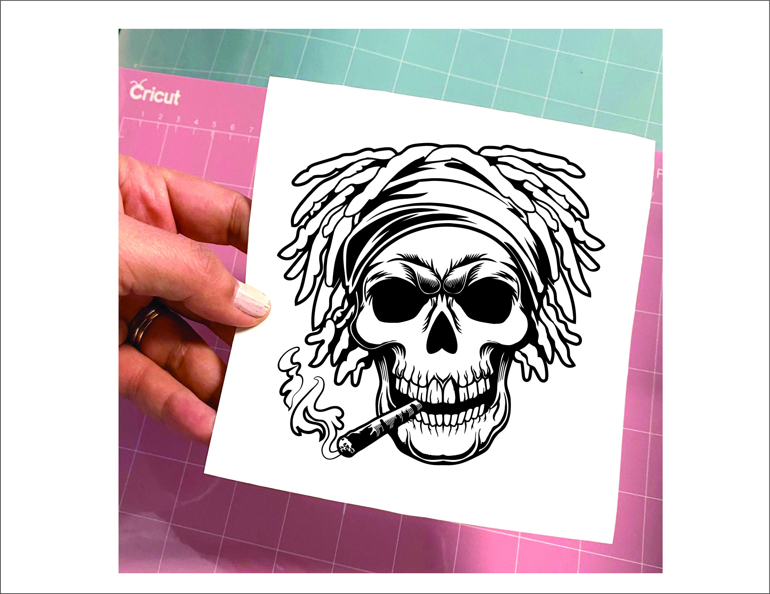 Skull Stickers, Skull Decal, Skull Car Decal, Skeleton Sticker, Skull ...